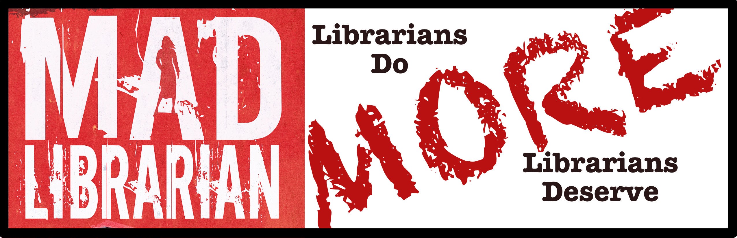 Mad Librarian Bumper Sticker – CrimeReaders.com
